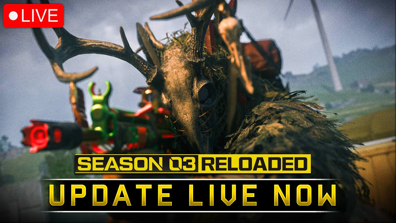 SEASON 3 RELOADED DLC UPDATE LIVE RIGHT NOW | RAID EPISODE 3, NEW MAPS ...