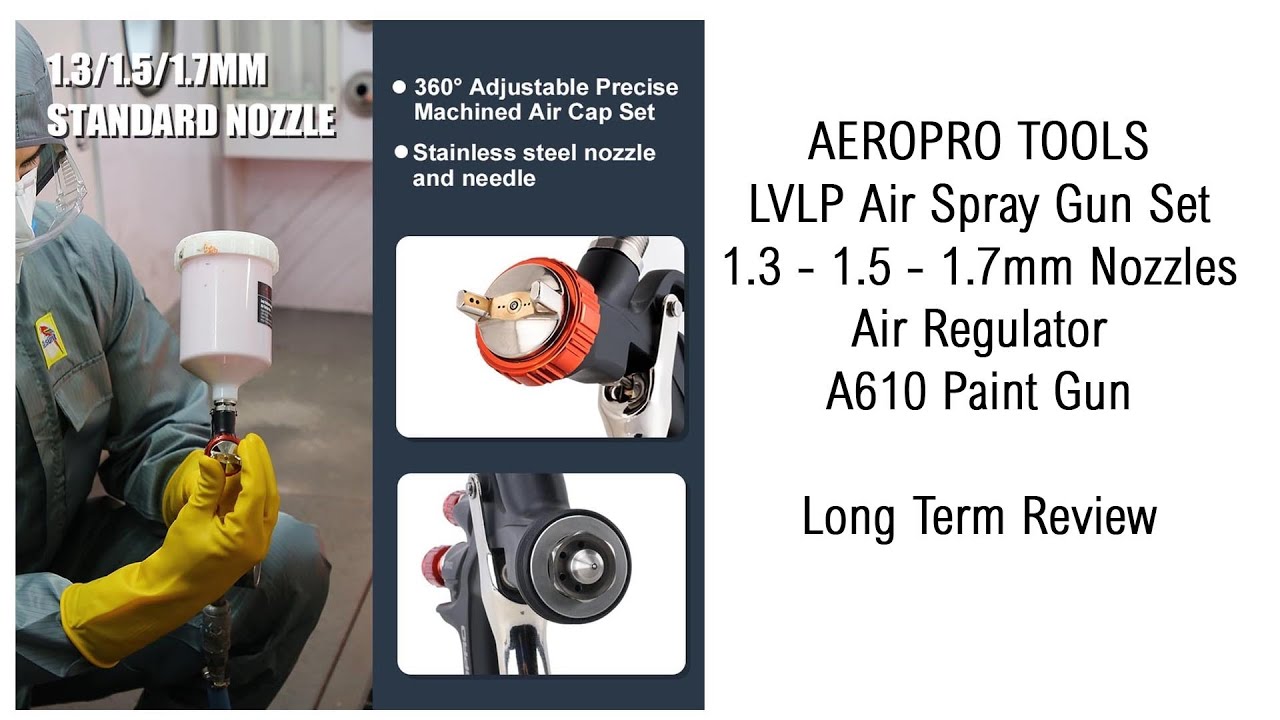 Aeropro 610 Budget Spay Gun Kit Long Term Review - YouTube