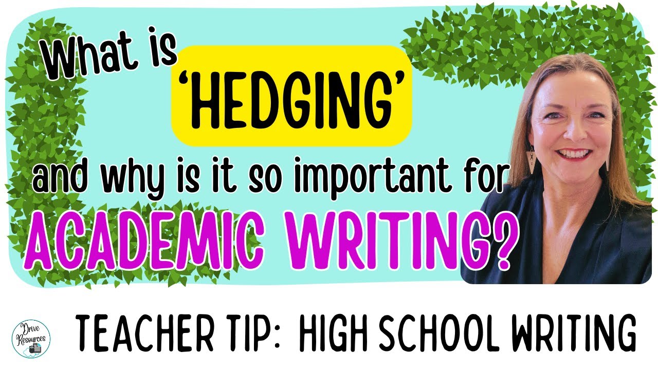 What is HEDGING and why is it so important for academic writing like ...