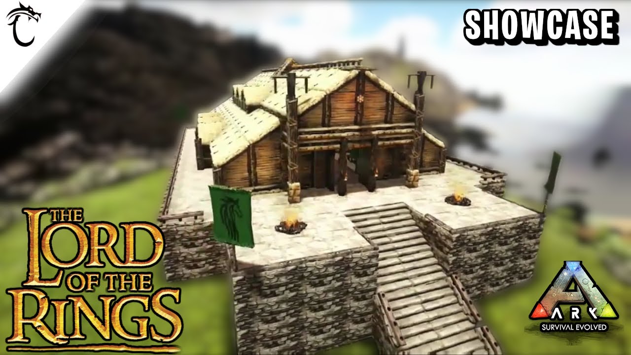Ark: Rohan Golden Hall - Build Showcase - YouTube