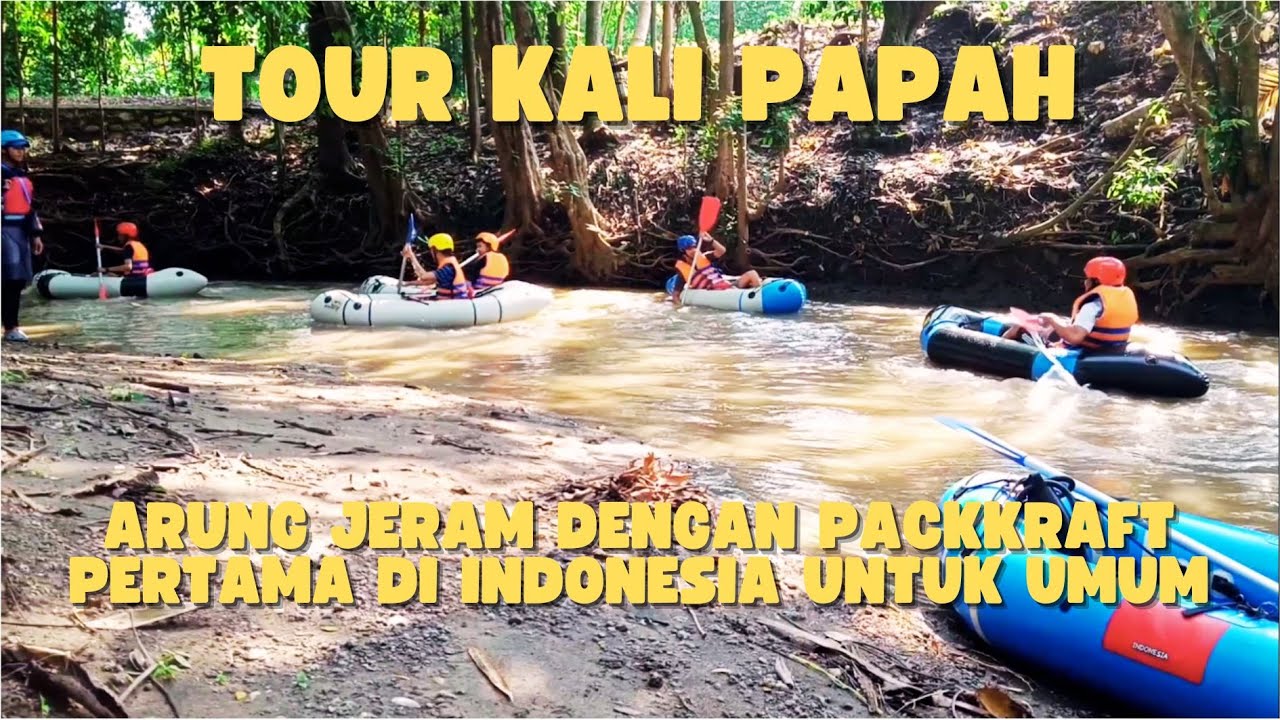 PERTAMA DI INDONESIA !! WISATA AIR ARUNG JERAM DI JOGJA MENGGUNAKAN ...