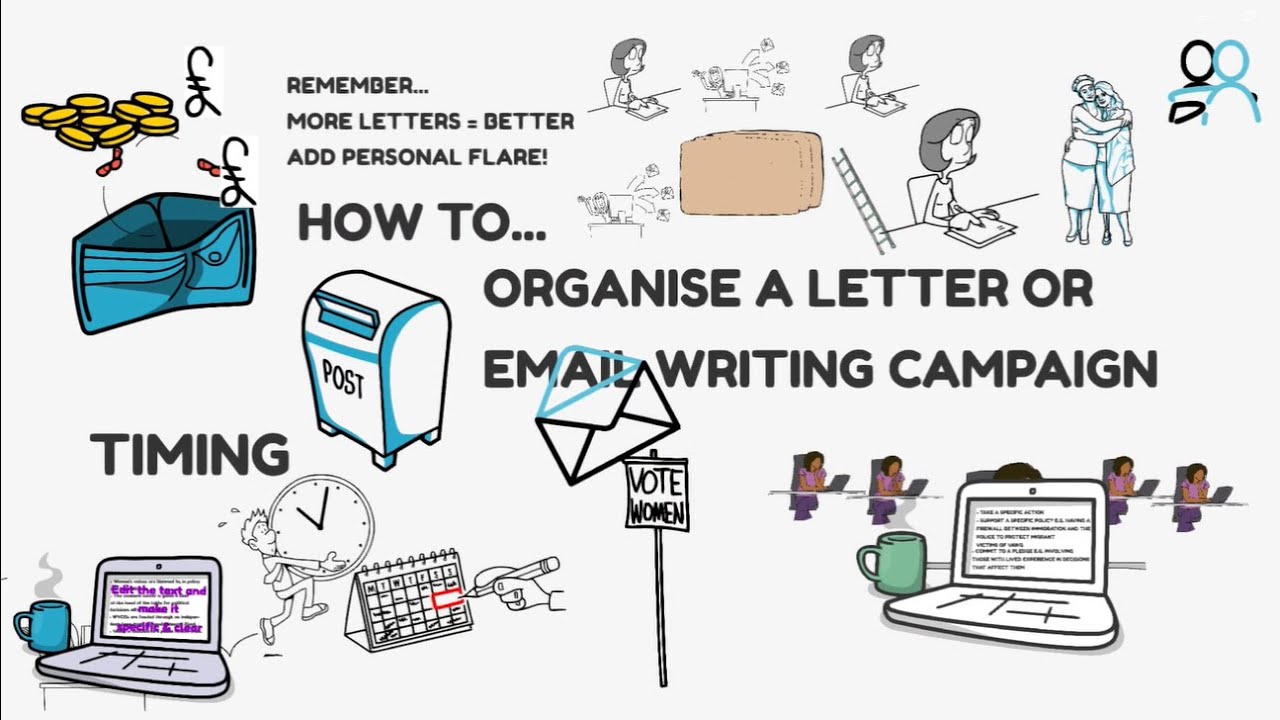 How to...organise a letter or email writing campaign - YouTube