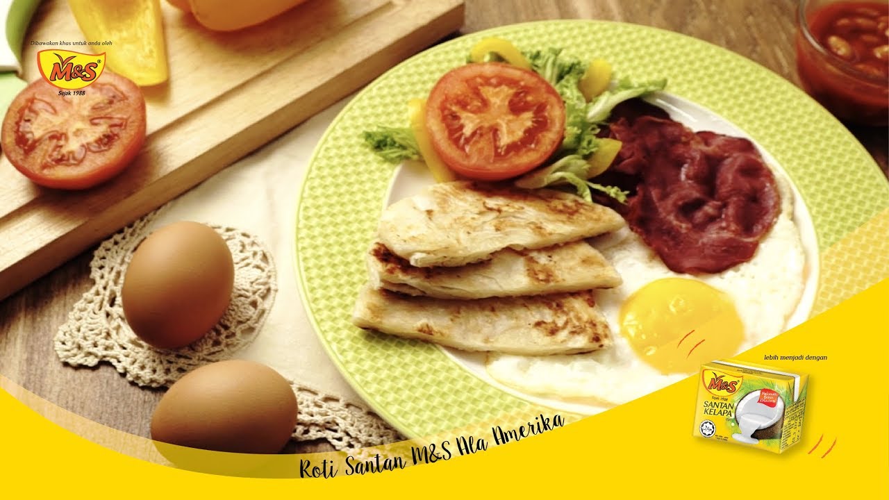 Roti Santan M&S Ala Amerika - YouTube