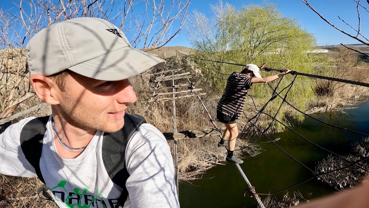SKETCHY BROKEN BRIDGE CROSSING - YouTube