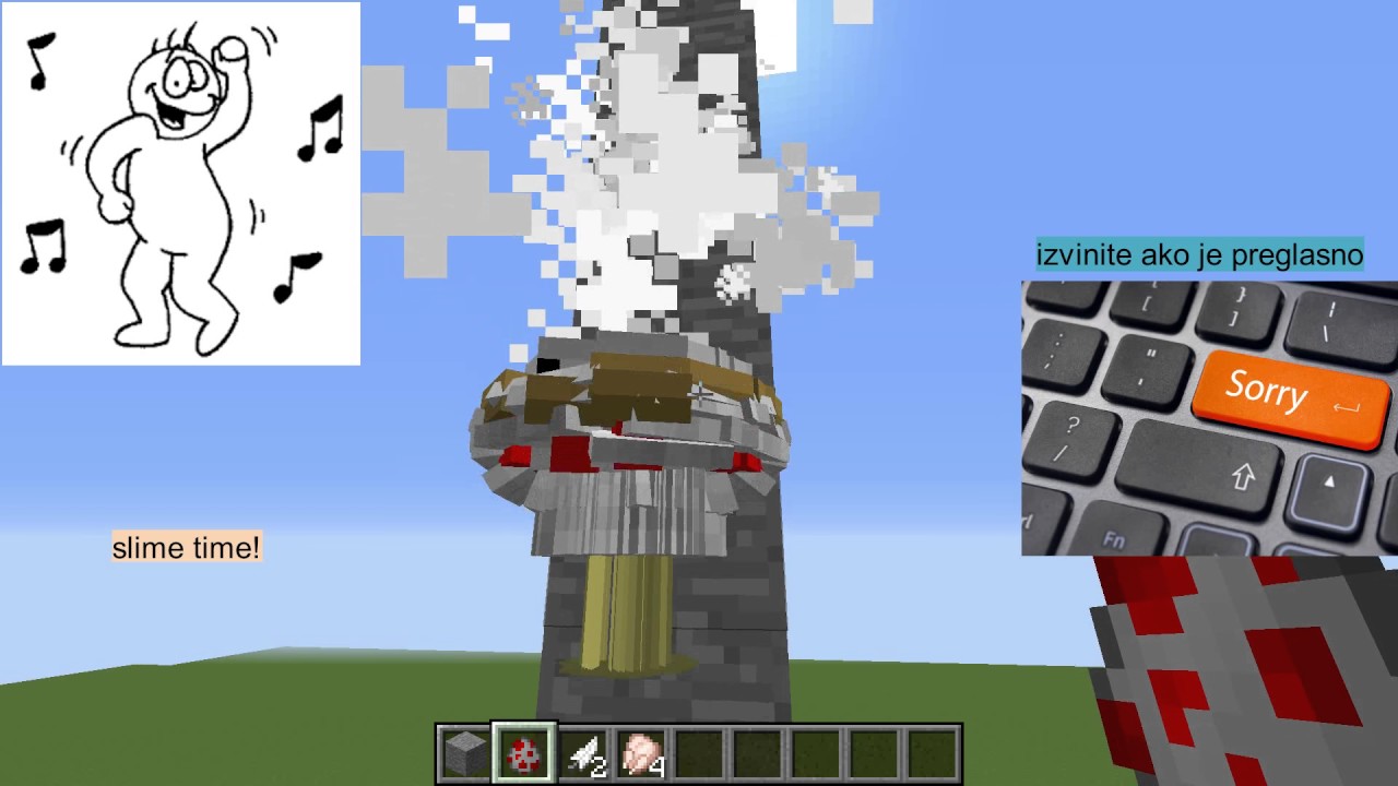 How to make chicken bomb in minecraft - YouTube