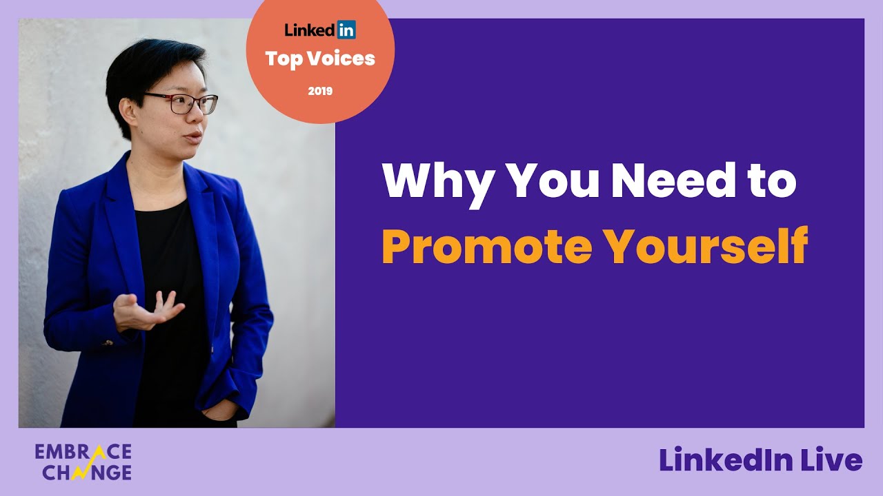 Why You Need to Promote Yourself - YouTube