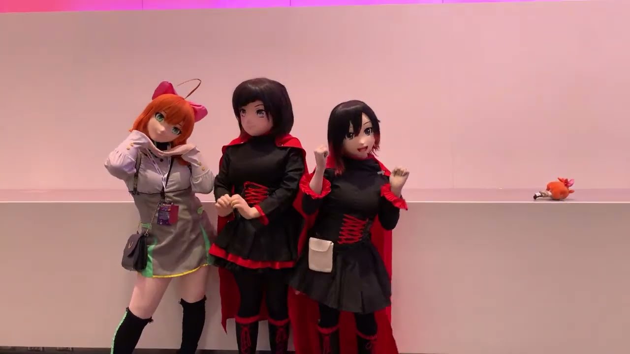 Ruby, Penny & Rumi-Ruby! RWBY Roam! MatsuriCon 2022 Kigurumi cosplay ...