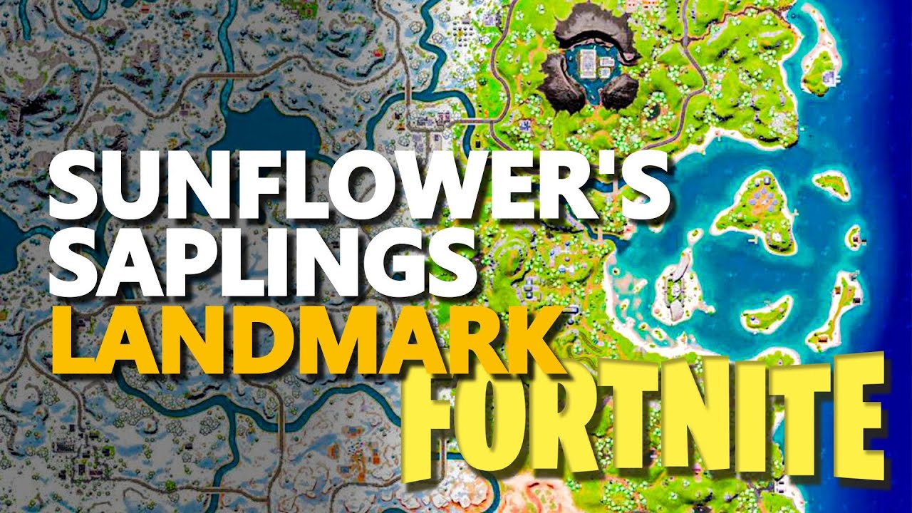 Sunflower's Saplings Fortnite Location - YouTube