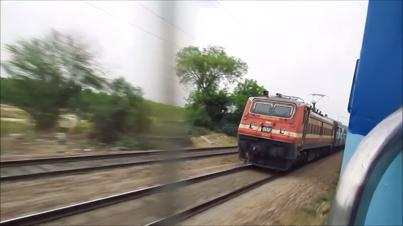 Powerful DOUBLE DIESEL Trains and Single ELECTRIC Trains at Full SPEED ...