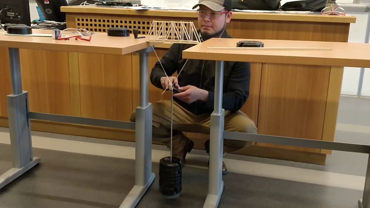 Statics Bridge Project - YouTube