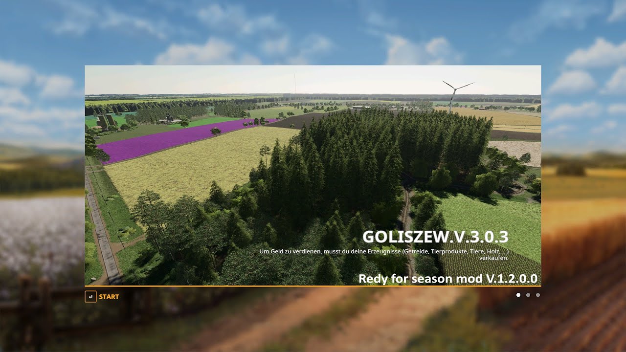 FS19 Goliszew Fly Thru - YouTube