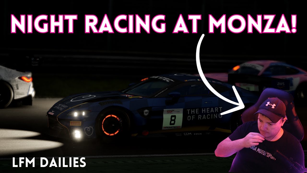 Night Race At Monza | LFM Dailies - YouTube