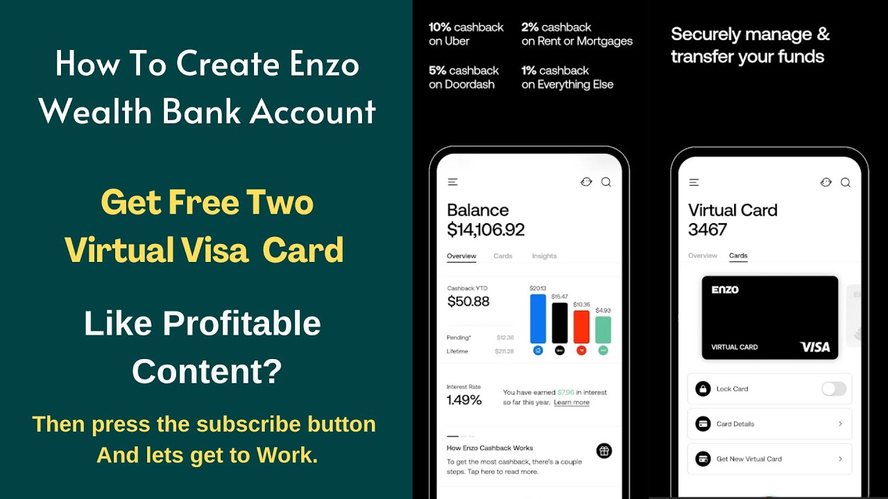 How To Create Enzo Wealth Bank Account ।। New Usa Bank || Premium ...