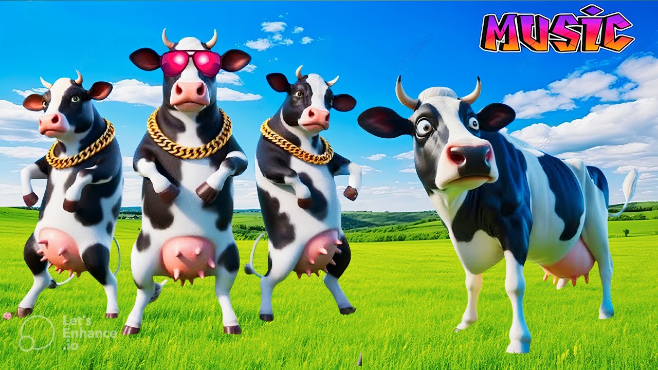 FUNNY COW DANCE - 68 | COW DANCE & COW VIDEO| DANCING COW - YouTube