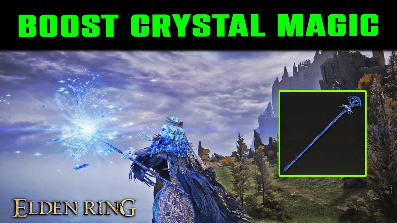 CRYSTAL STAFF Location & How to Use in Elden Ring | Best Looking Staff ...