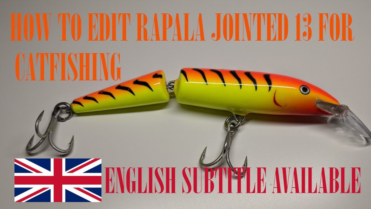 Rapala jointed 13 custom per lo spinning al siluro - How To Edit Rapala ...