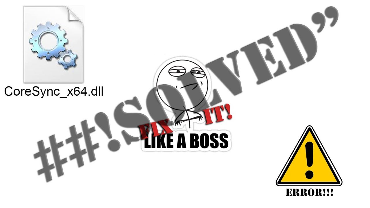 How to Remove CoreSync_x64.dll (Step-by-step guide) - YouTube