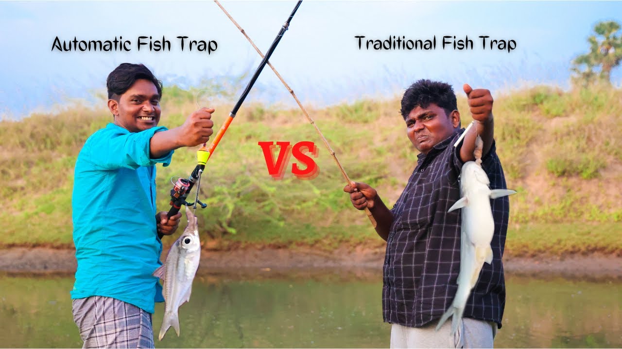 Automatic Bait Vs Traditional Bait | 5ரூ தூண்டிலுக்கும் 1500ரூ ...