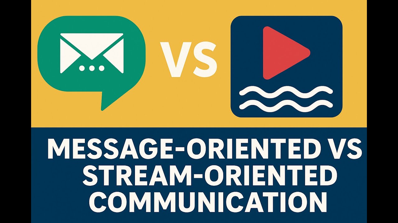 5.2 - Message-Oriented vs Stream-Oriented Communication: Konsep, Contoh ...
