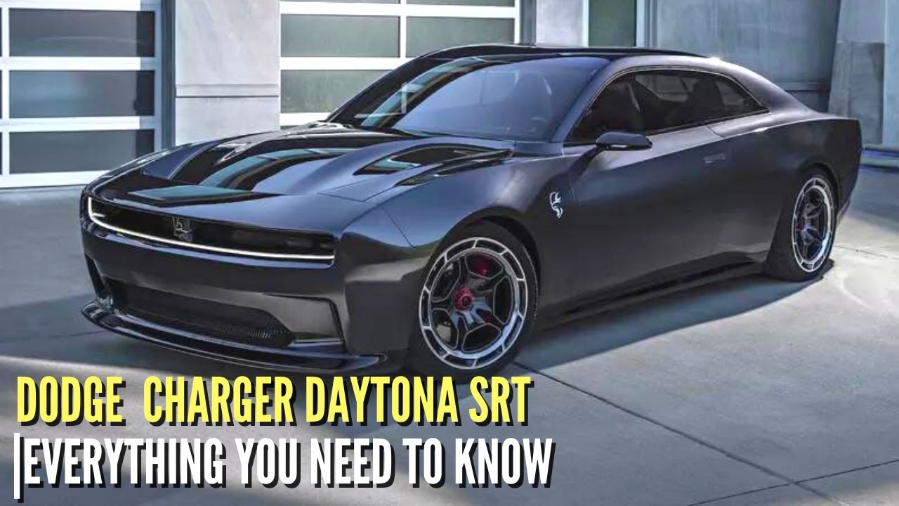 Dodge Charger Daytona SRT - Everything You Need To Know - YouTube