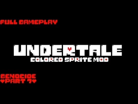 Undertale Custom Music And Colored Sprites Mod Sans
