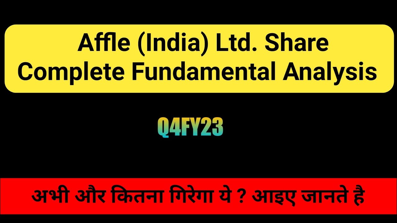 क्या होगा अब affle शेयर में? Affle india Ltd. Complete Q4FY23 ...