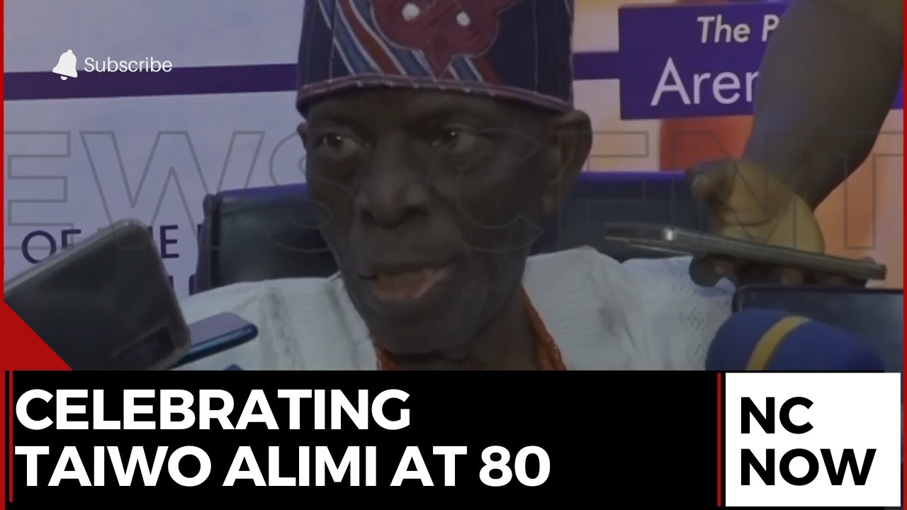 Taiwo Alimi Celebrates 80th Birthday - YouTube