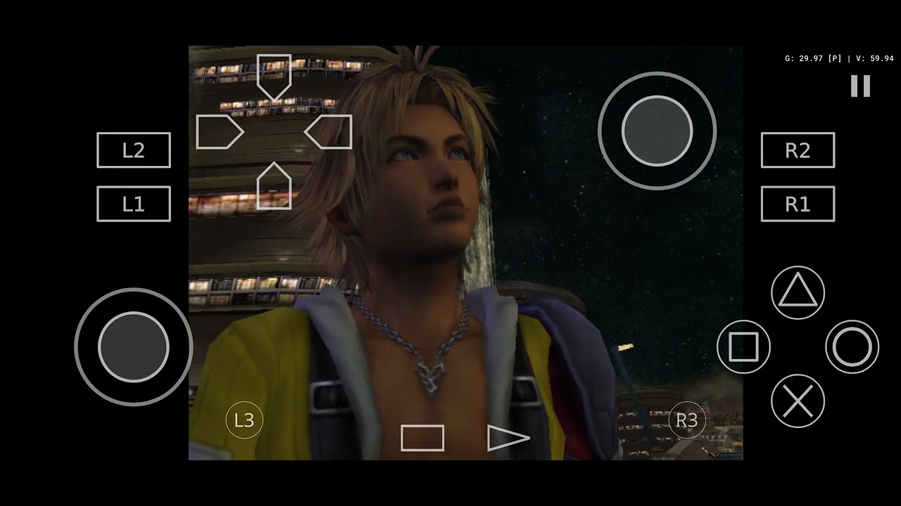 Test Benchmark final fantasy x eathersx2 ps2 emulator android samsung ...