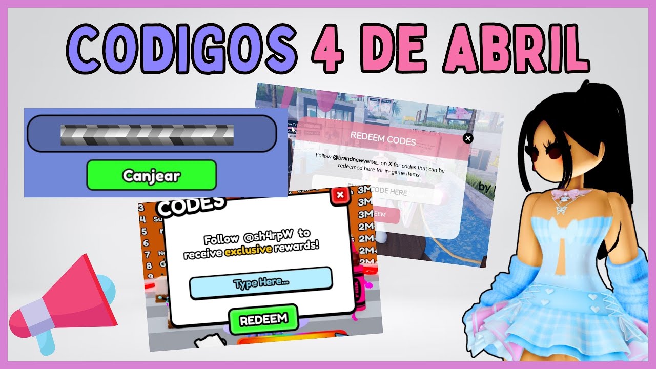 NUEVOS CODIGOS 04/4 EN ROBLOX #roblox #free #item #gratis #event #ugc # ...