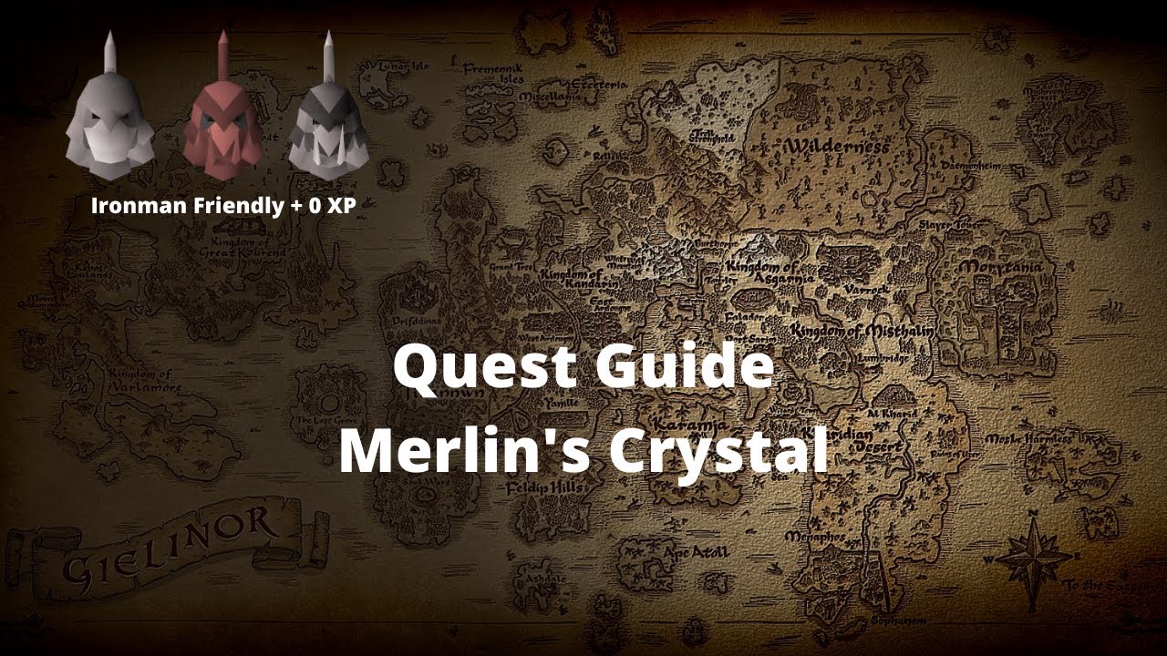 OSRS Lvl3 Skiller - Merlin's Crystal [0 Combat XP & Ironman Friendly ...