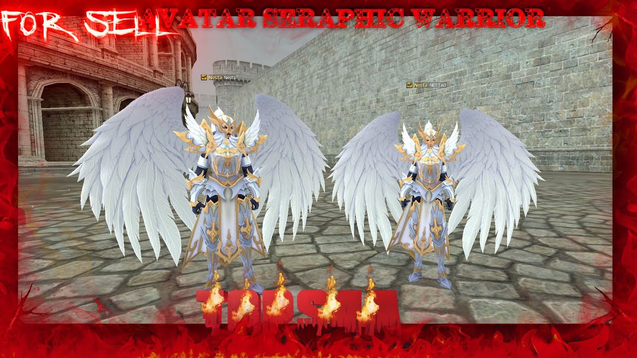 VSRO New Avatar Seraphic Warrior😻🔥 [ Selling ] 🔥 Silkroad Online 3D ...
