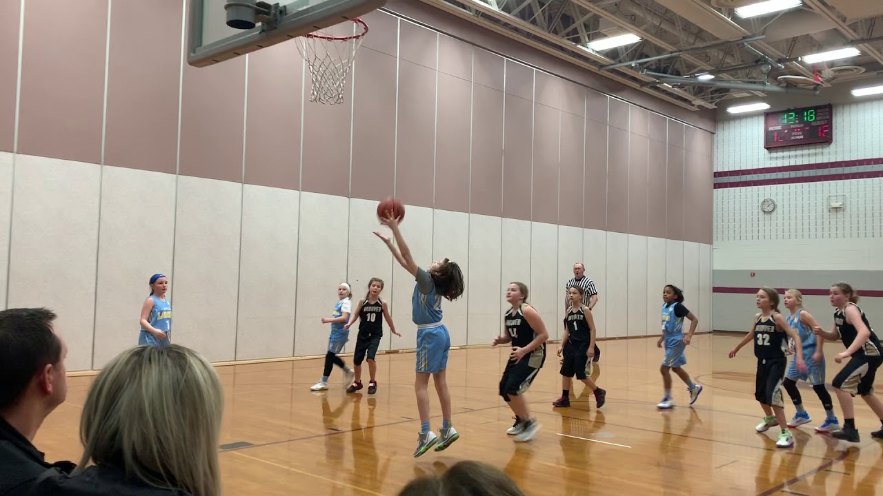 Mpls Lakers Girls 5th Grade Gold - 12/14/19: Lucy Put Back - YouTube