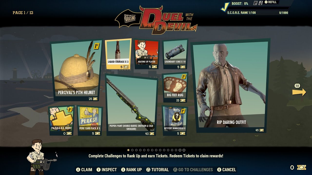 Fallout 76 SEASON 16 Pass All Rewards! Is There Any SPACE in Duel With ...