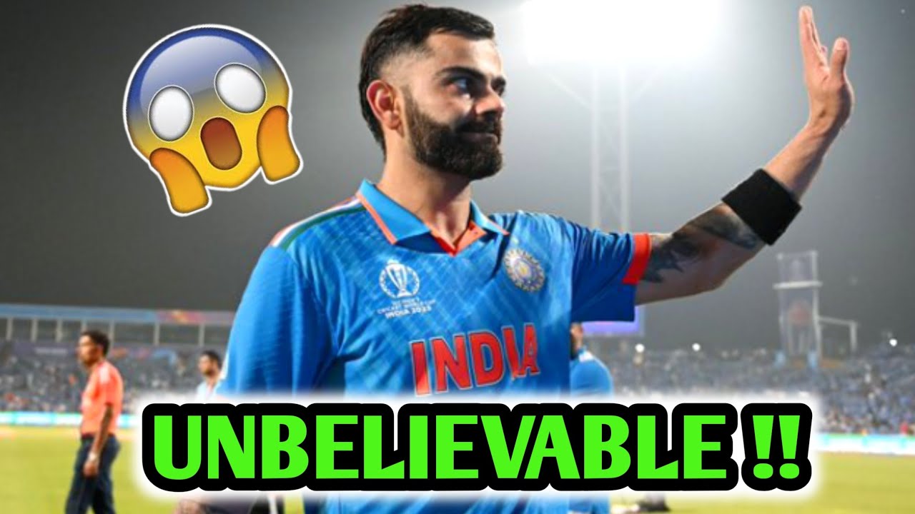 Virat Kohli Made More unbelievable Records For Team india 🇮🇳 | The Run ...