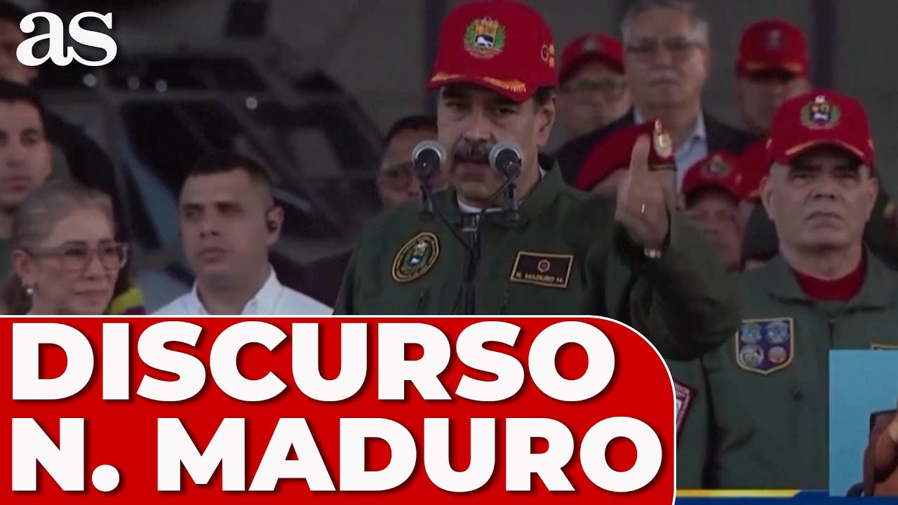 NICOLÁS MADURO y su discurso en el 32º ANIVERSARIO CÍVICO MILITAR - YouTube