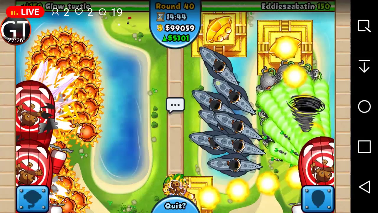 BTD Battles live - YouTube