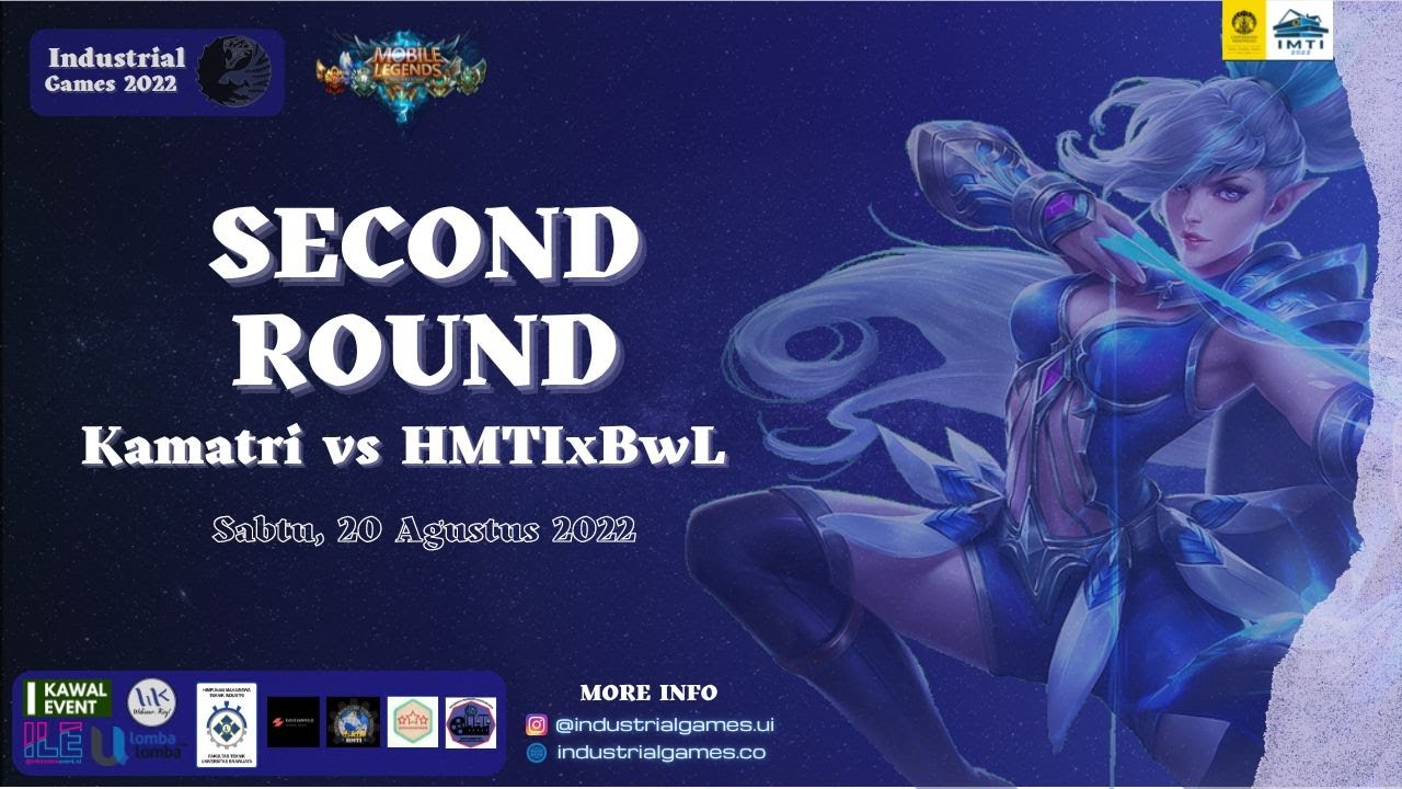 Industrial Games 2022: Mobile Legends Second Round [Kamatri (BINUS) vs ...