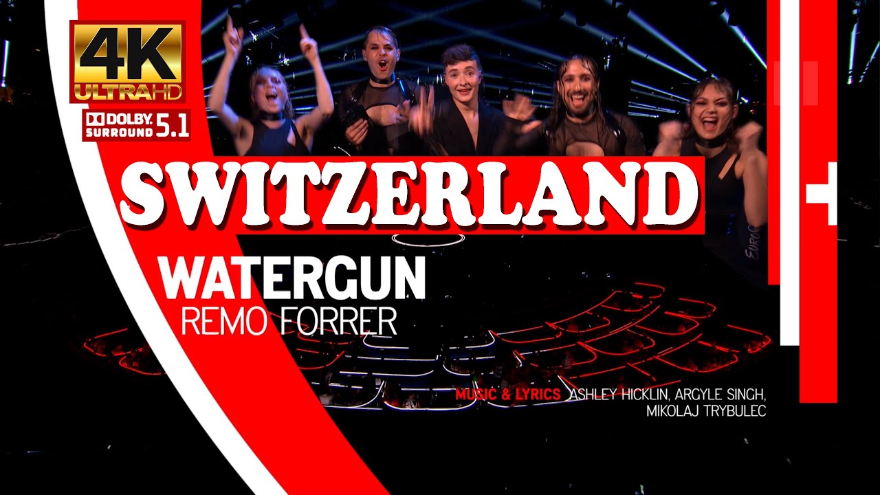 Remo Forrer - Watergun - SWITZERLAND - Eurovision 2023 - YouTube