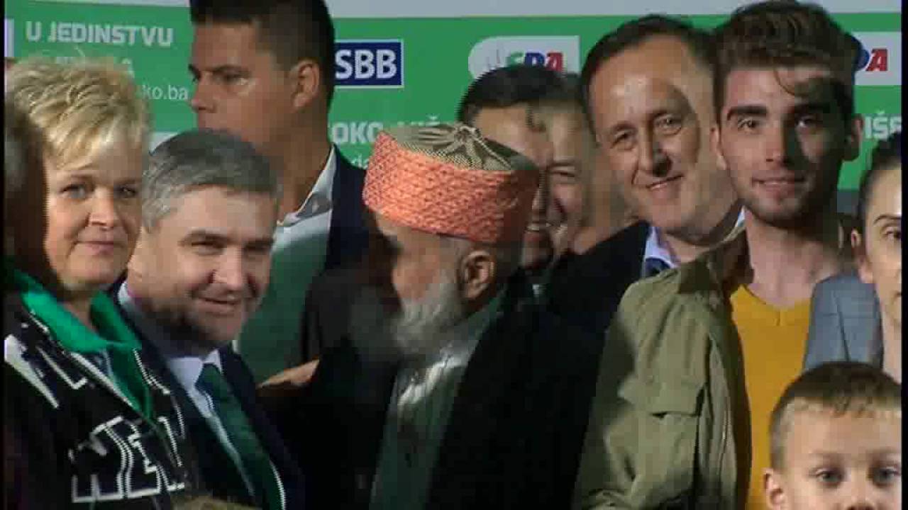 Halim Zukić (SDA Visoko) - Obraćanje na predizbornom u Moštru - YouTube