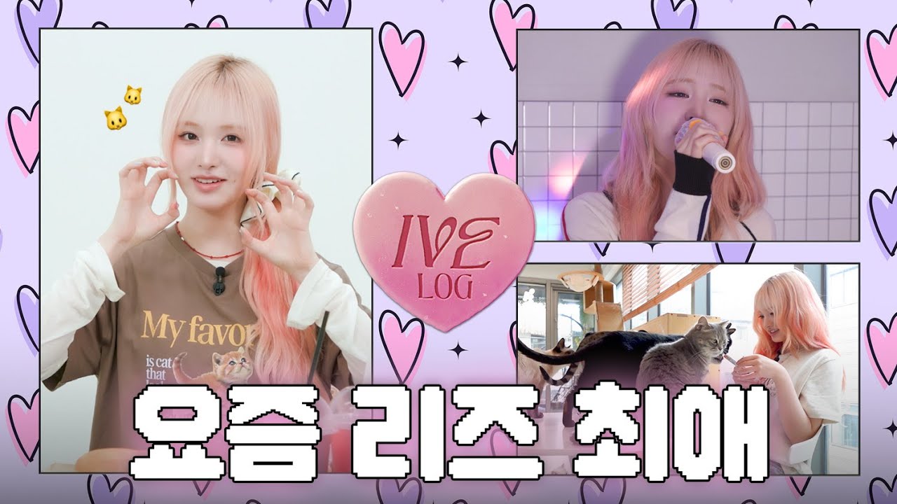 [IVE LOG] 완전 내꼬다냥🐾 리즈냥의 최애 캣닢템 다 공개한다냥 - YouTube