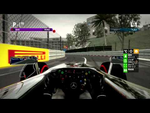 [PS3]F1 2012 キャリア 4年目 マクラーレン Rd.06 モナコ 予選 [1:15.399]