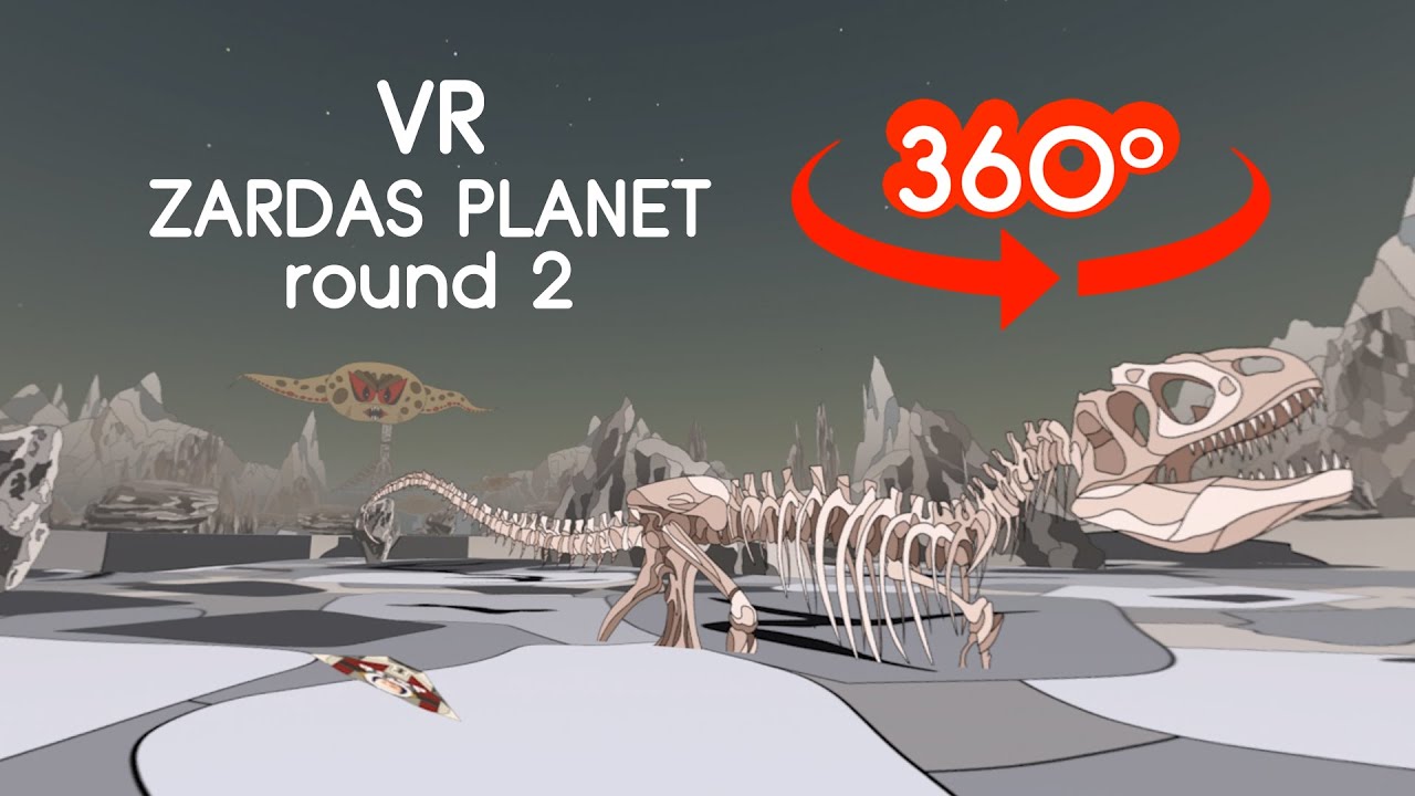360° VR Zardas planet game / ROUND 2 - YouTube