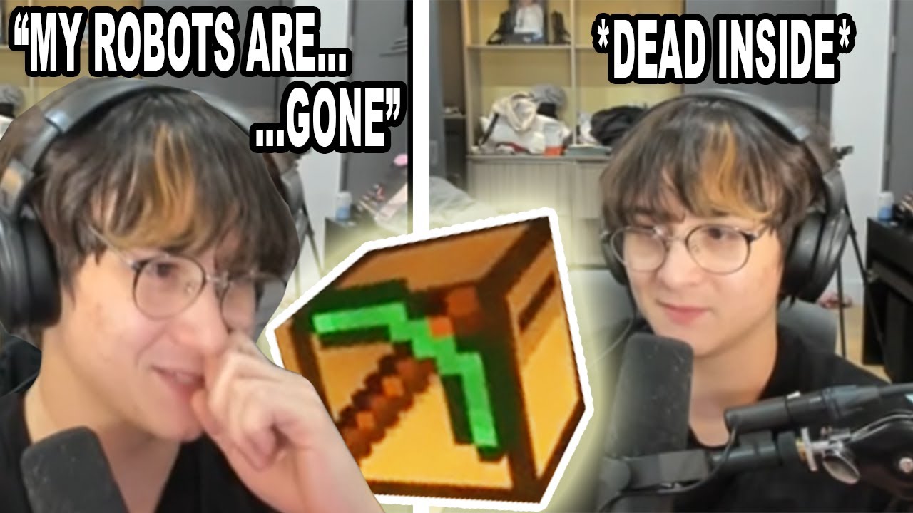 Michael Reeves Explains How His *MINECRAFT ROBOTS GOT DESTROYED* - YouTube