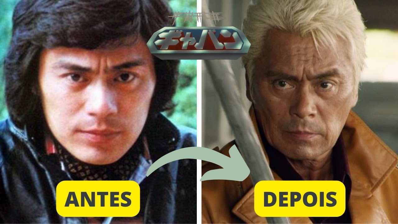 GYABAN: O PRIMEIRO METAL HERO (CONFIRA O ANTES E O DEPOIS DA SERIE ...