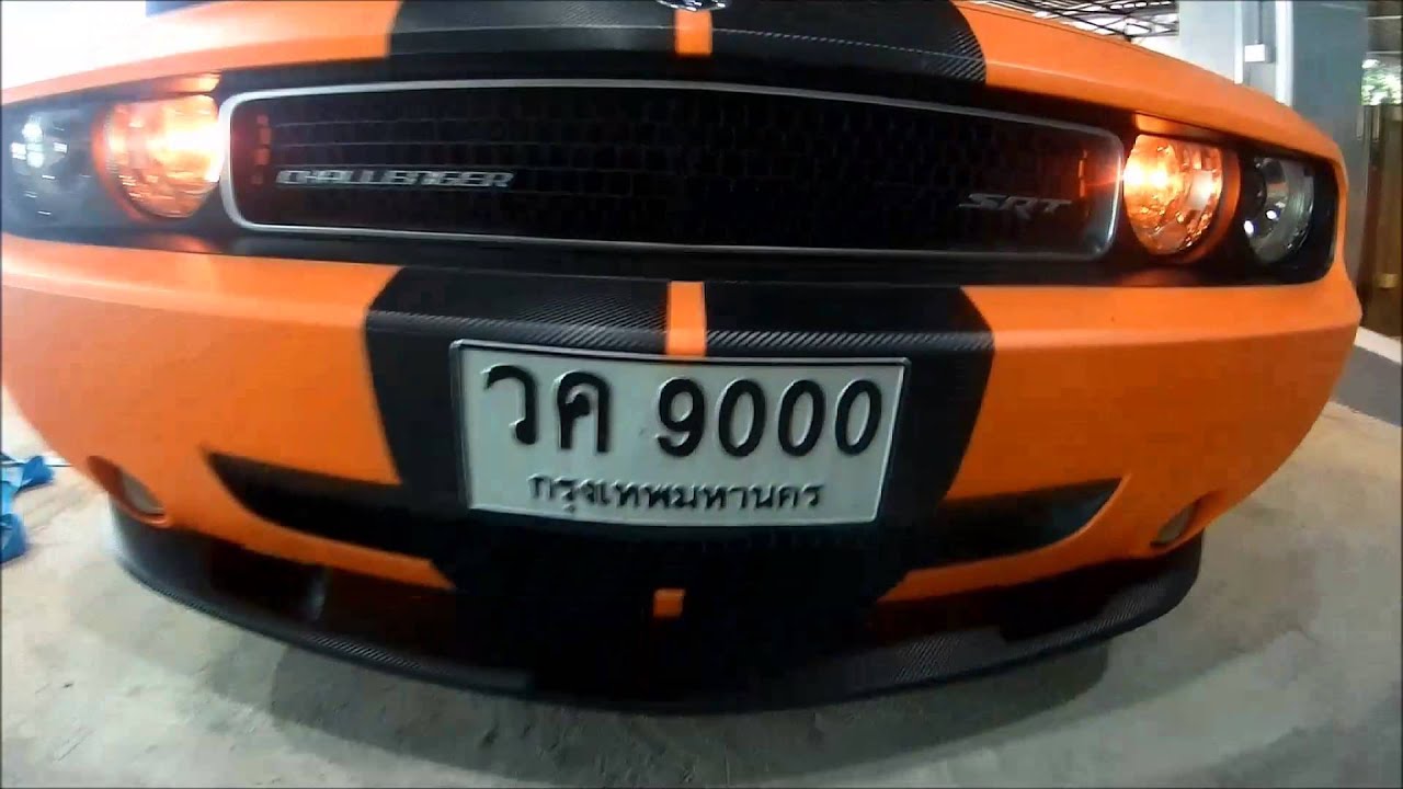 Dodge Challenger E85 Converting - YouTube