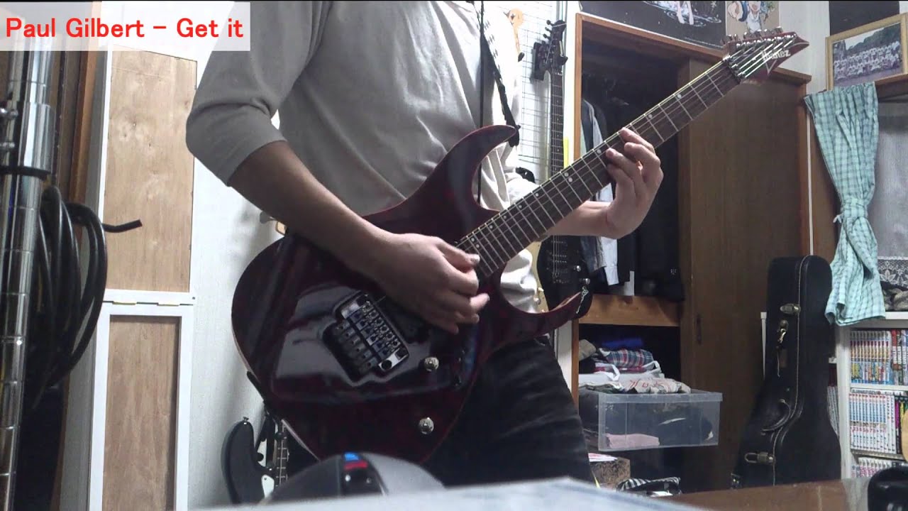 Paul Gilbert - Get it Guitar Cover - YouTube