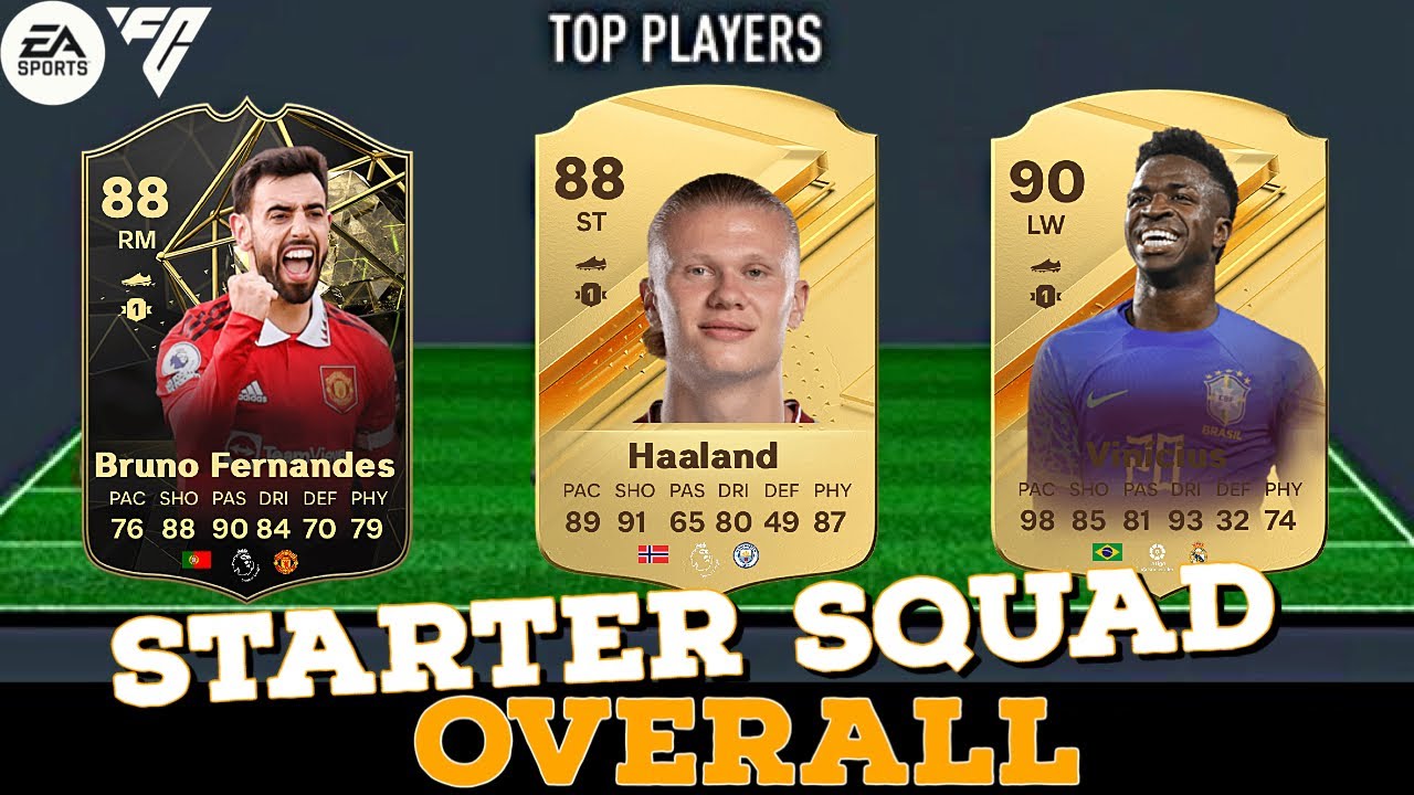 THE BEST EAFC 24 STARTER SQUAD OVERALL! - EAFC 24 - YouTube