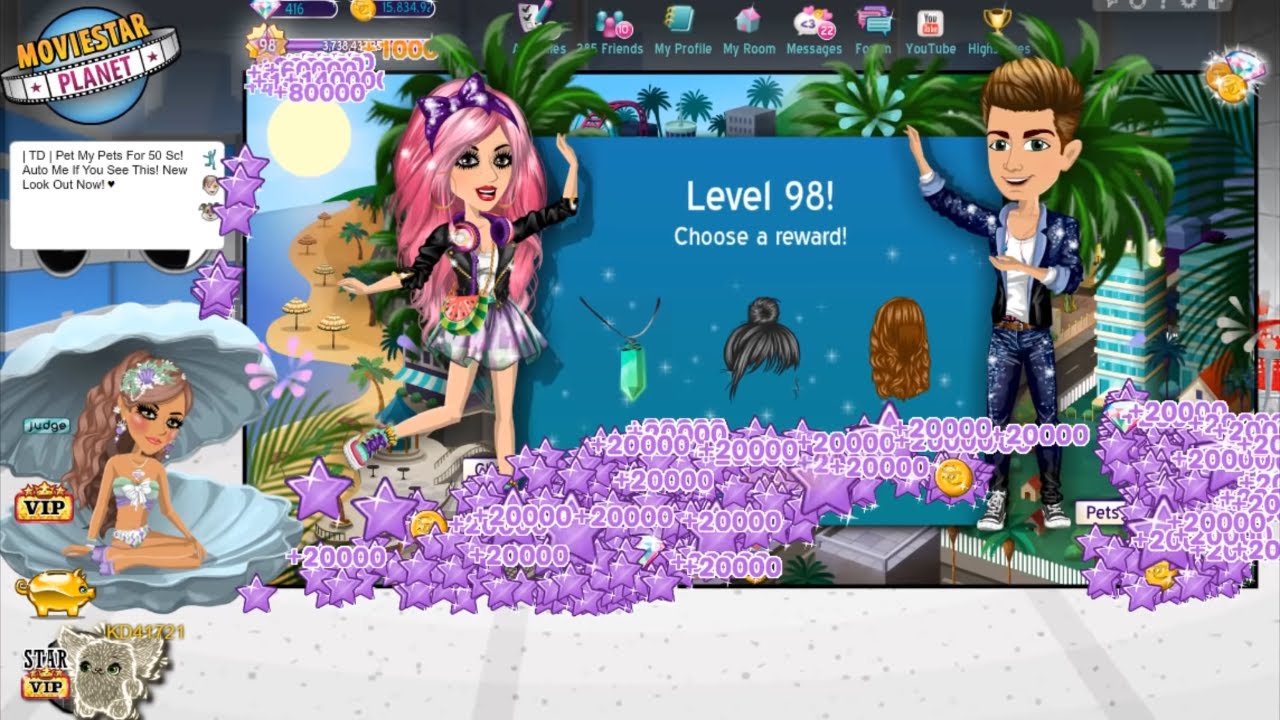 Level 98 + Claiming 45 Million Fame On MSP! - YouTube