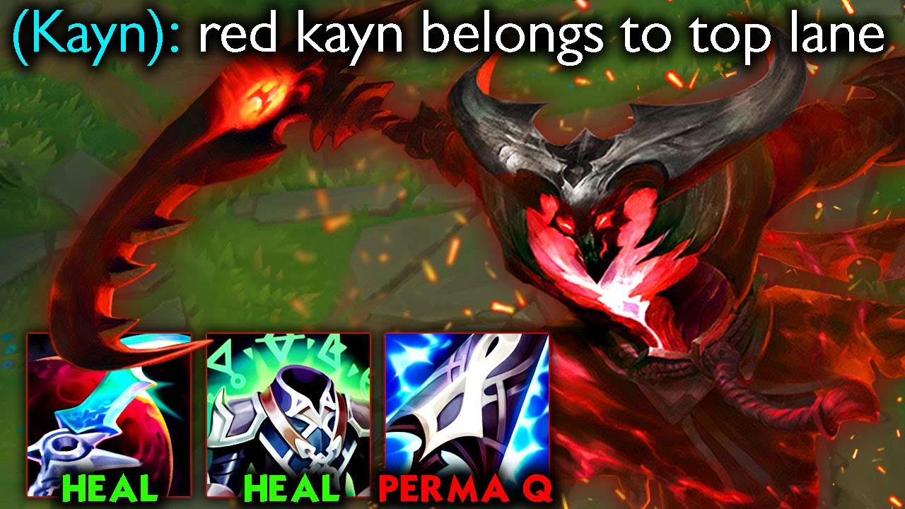 RED KAYN IS A TOP LANE GOD (2022 STRAT) - YouTube