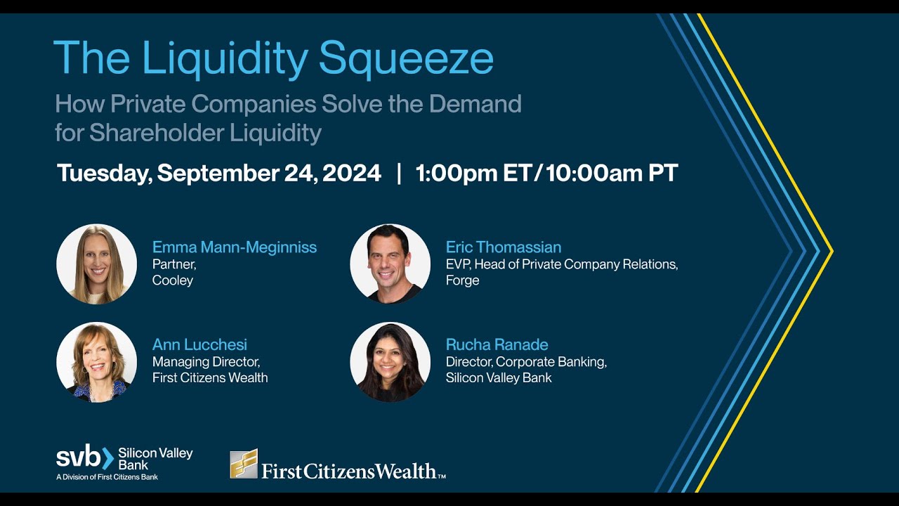 The Liquidity Squeeze: How Private Companies Solve the Demand for ...